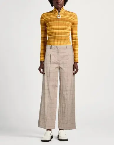 Peserico Wide-leg Glen Plaid Pants