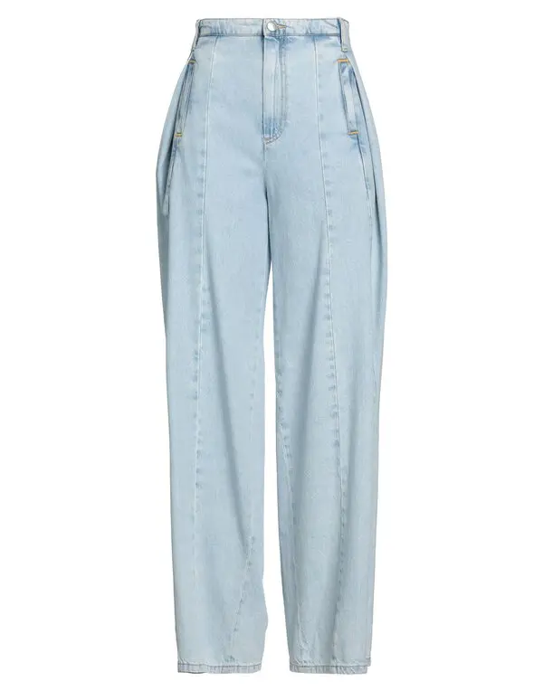 Sandro Cotton Denim Baggy Jeans
