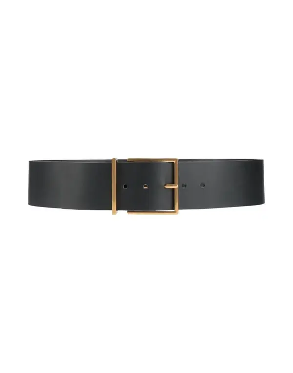 Sandro Cowhide Leather Belt - Black
