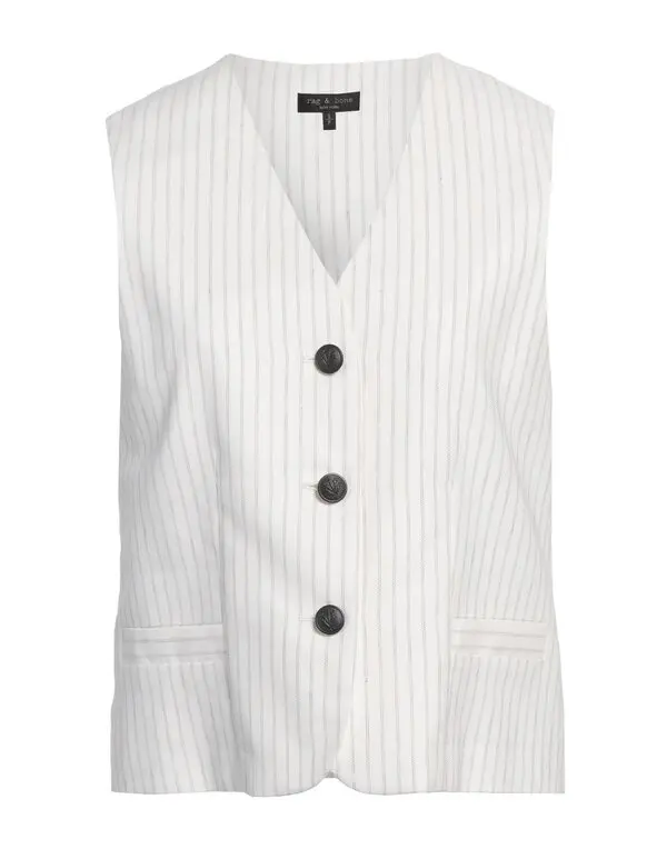 Rag & Bone Tailored Cotton-linen Vest