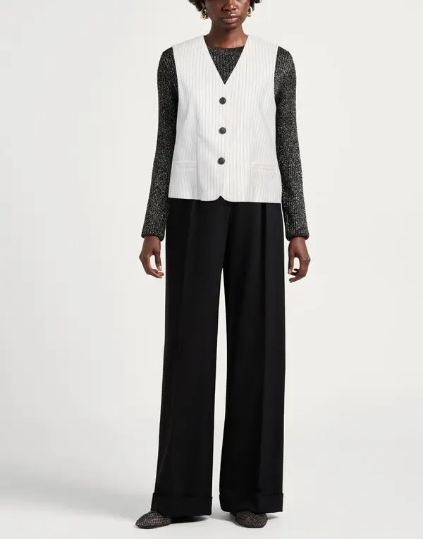 Rag & Bone Tailored Cotton-linen Vest