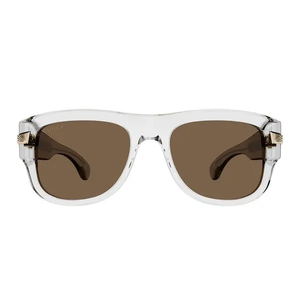 Gucci Square Acetate Sunglasses - Transparent