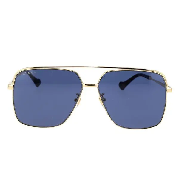 Gucci Square Sunglasses - Gold