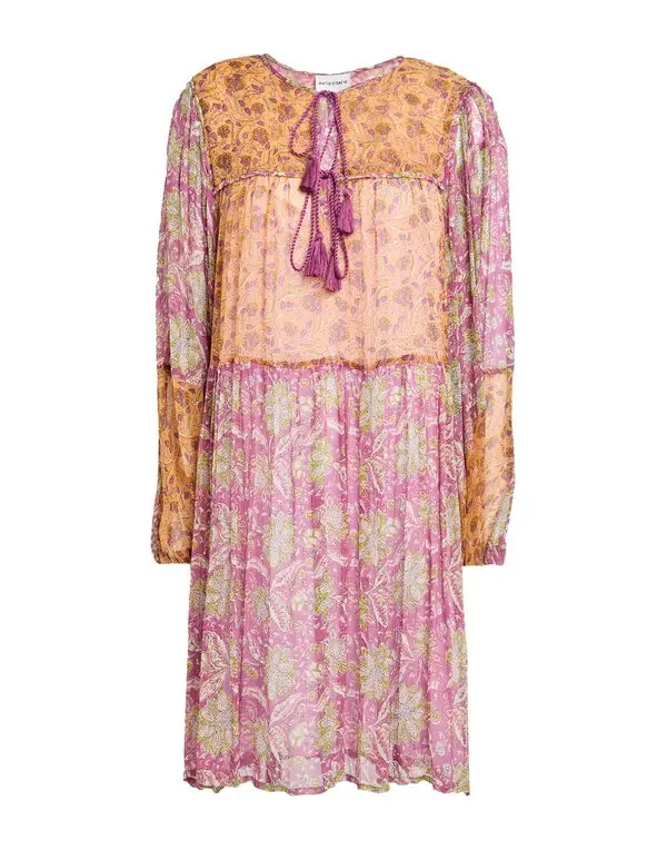 Antik Batik Floral-print Mini Dress