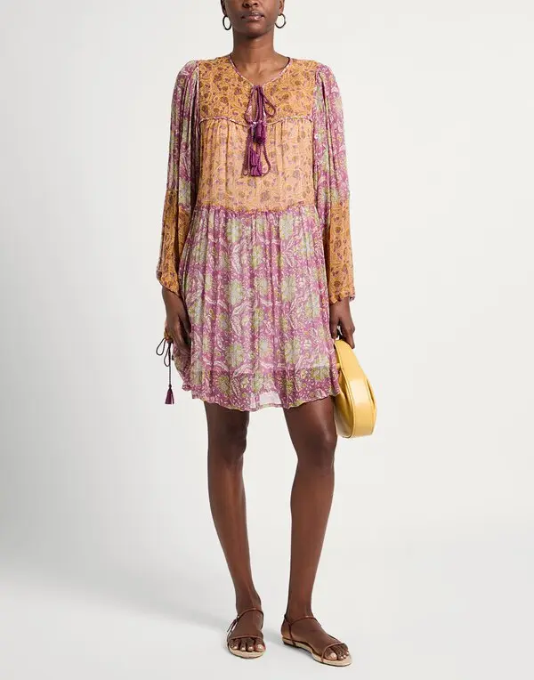 Antik Batik Floral-print Mini Dress