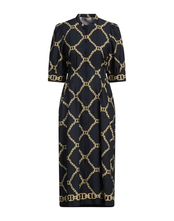 TWINSET Midi Shirt Dress - Navy