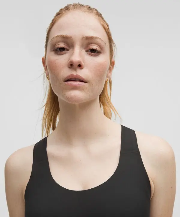 Lululemon Go Further Bra With Support Code Technology - Black