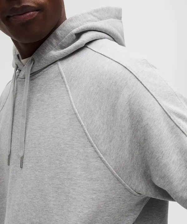 Lululemon French Terry Pullover Hoodie - Heathered Core Light Grey