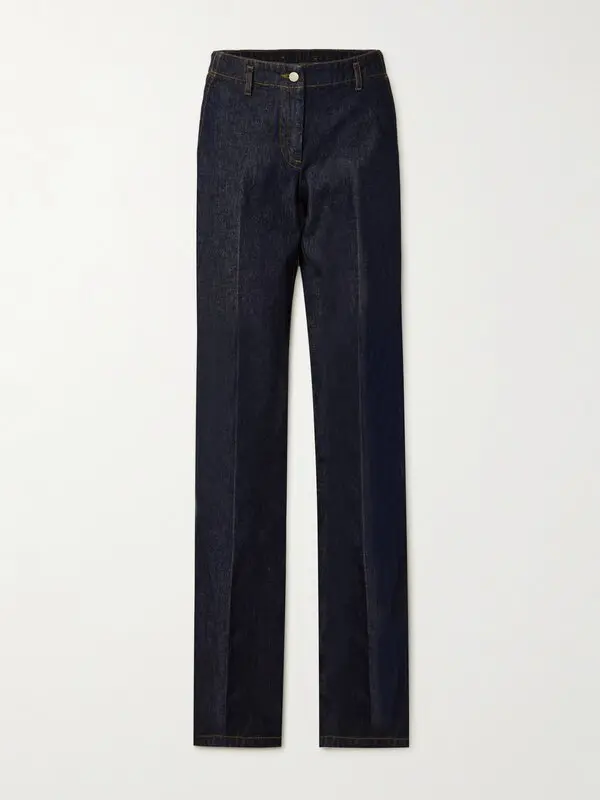 Dries Van Noten Low-rise Slim-leg Jeans