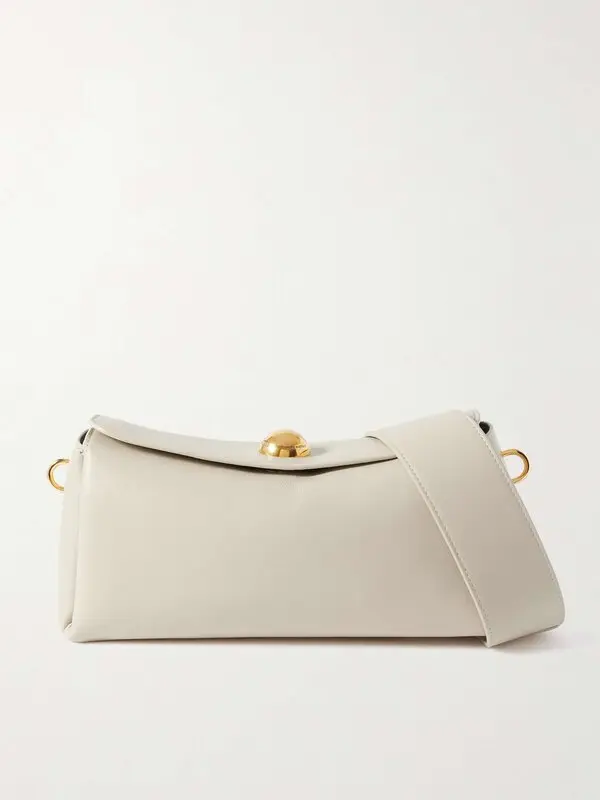Ami Carousel Leather Shoulder Bag