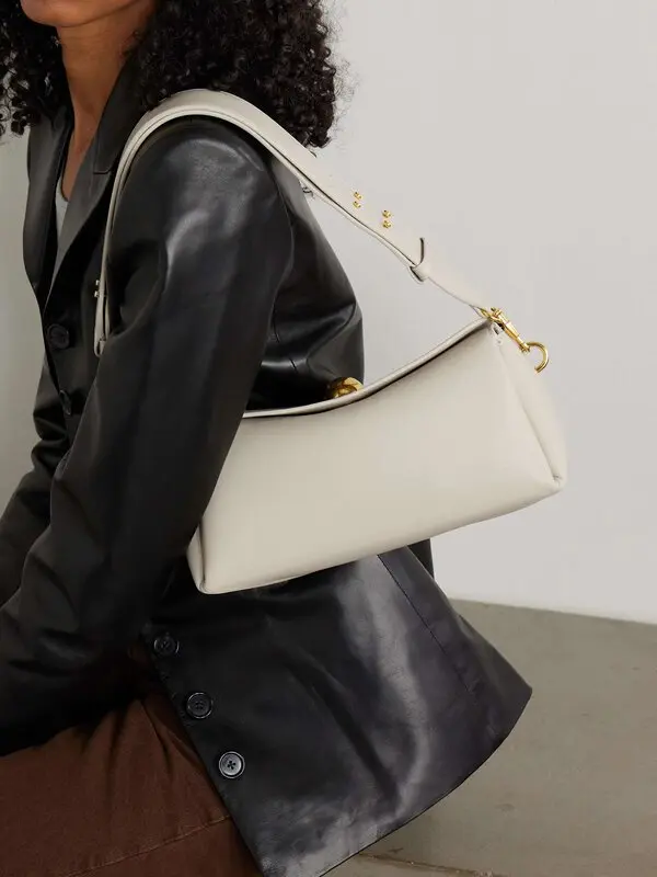Ami Carousel Leather Shoulder Bag