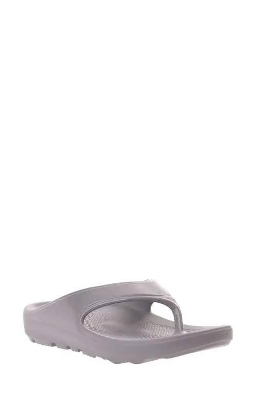 REVITALIGN Fusion Energy Flip Flop - Grey