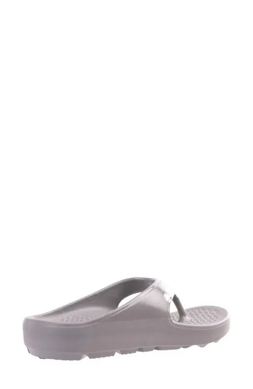 REVITALIGN Fusion Energy Flip Flop - Grey