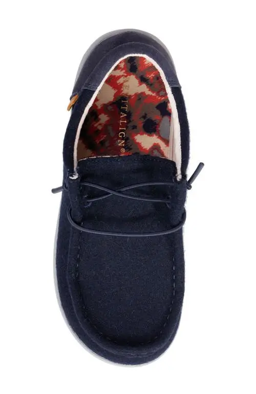 REVITALIGN Carefree Cozy Slip-on Sneaker - Peacoat