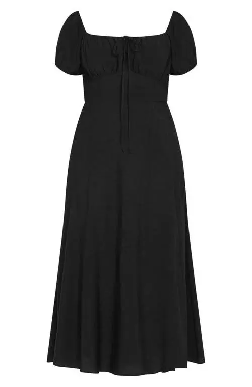 chinese dress ladies Hit The City Maxi Dress Black