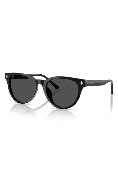JIMMY CHOO Trace Phantos Sunglasses - Black/dark Grey