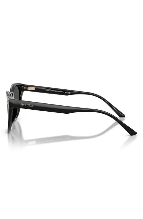 JIMMY CHOO Trace Phantos Sunglasses - Black/dark Grey