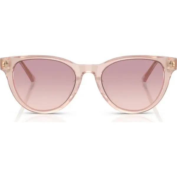 JIMMY CHOO Trace Phantos Sunglasses - Opal Pink/gradient Violet