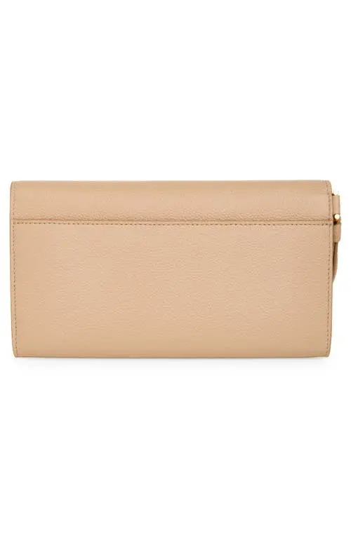 TOM FORD Tara Leather Wristlet - Jaa Light Beige