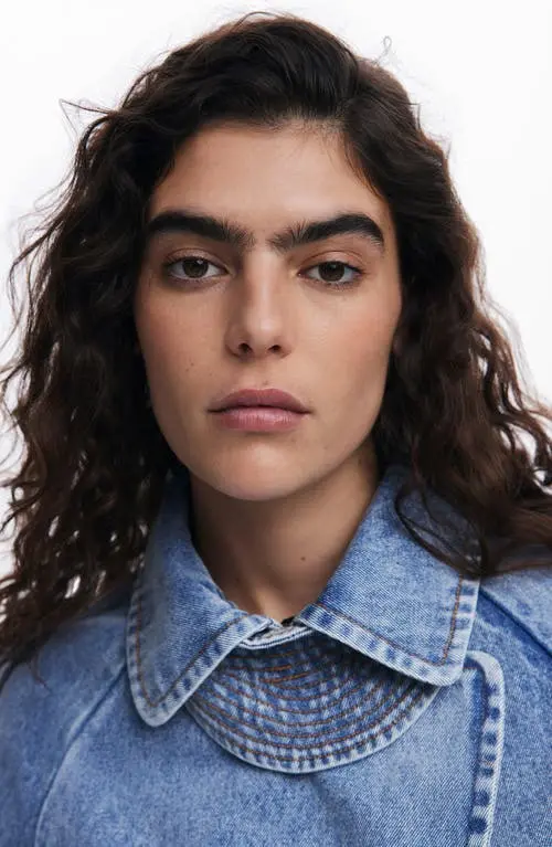 Desigual Oversized Denim Trucker Jacket