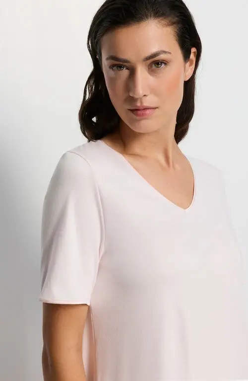 Hanro Cotton & Silk Nightshirt - Honeydew
