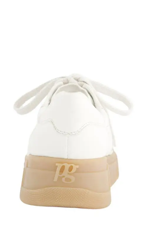 Paul Green Billie Platform Sneakers - Cream Nappa