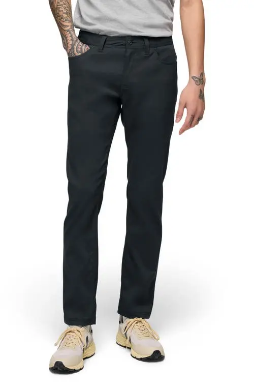 Prana Stretch Zion™ 5-pocket Tapered Pants - Black