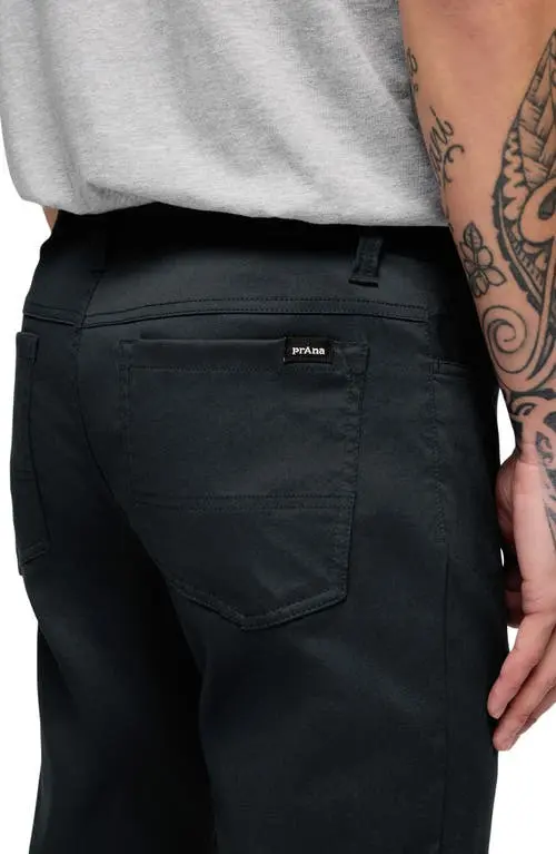 Prana Stretch Zion™ 5-pocket Tapered Pants - Black