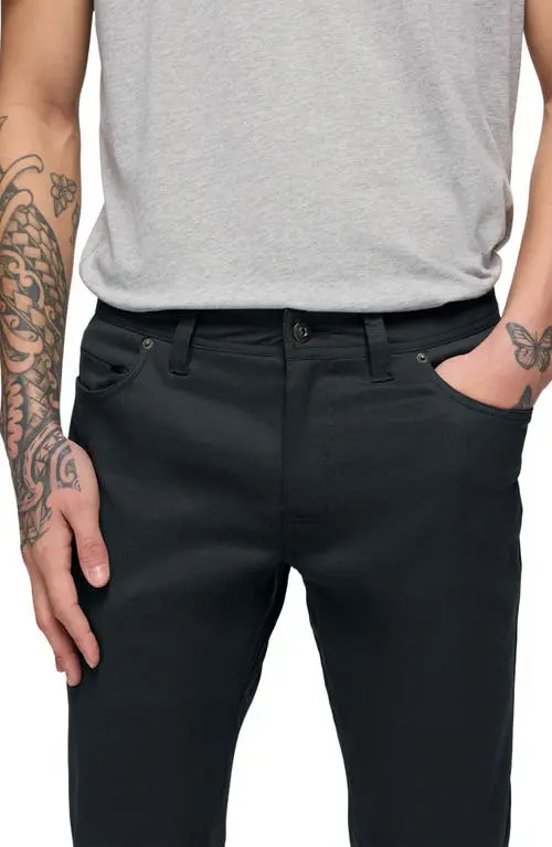 Prana Stretch Zion™ 5-pocket Tapered Pants - Black