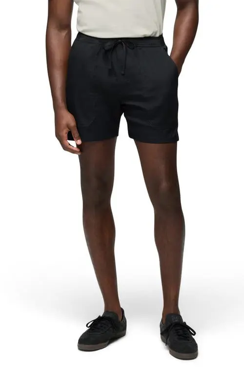 Prana Stretch Zion™ Relaxed Fit Shorts - Black