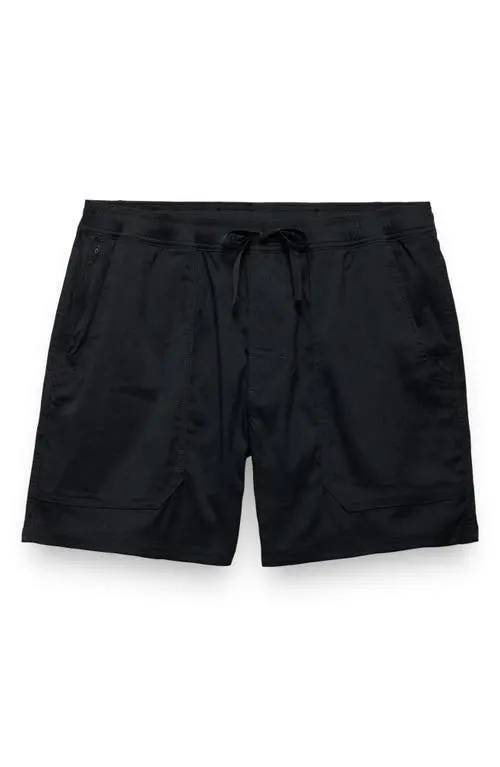 Prana Stretch Zion™ Relaxed Fit Shorts - Black
