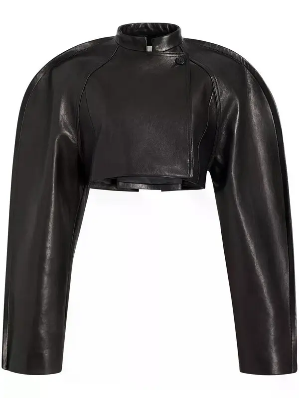 Khaite Rotha Leather Jacket