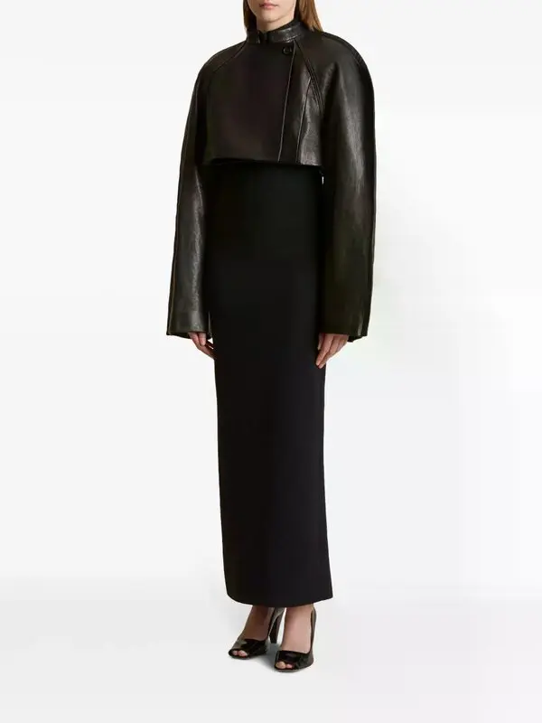 Khaite Rotha Leather Jacket
