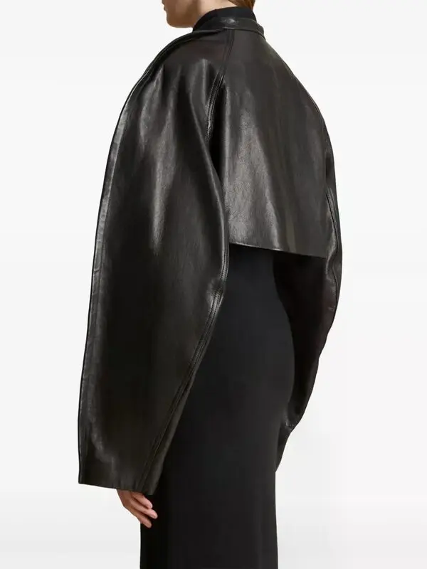 Khaite Rotha Leather Jacket