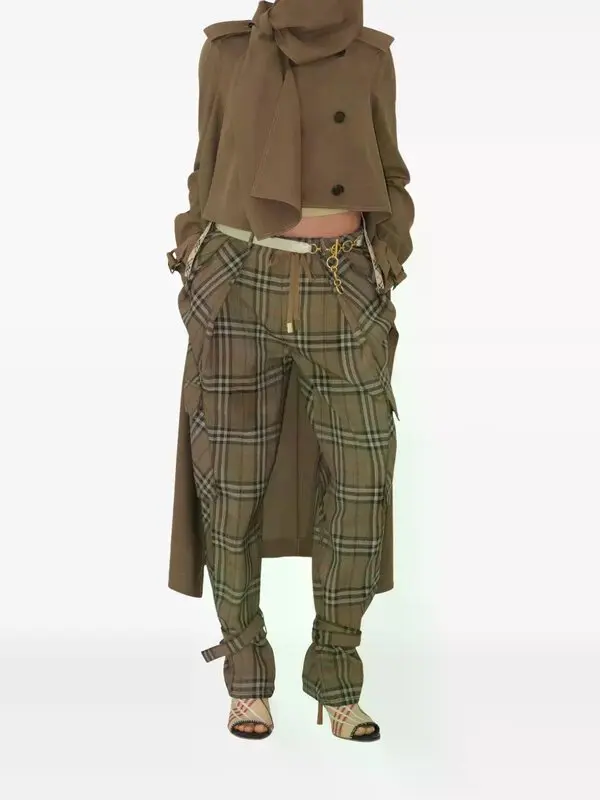 Burberry Silk-blend Trousers