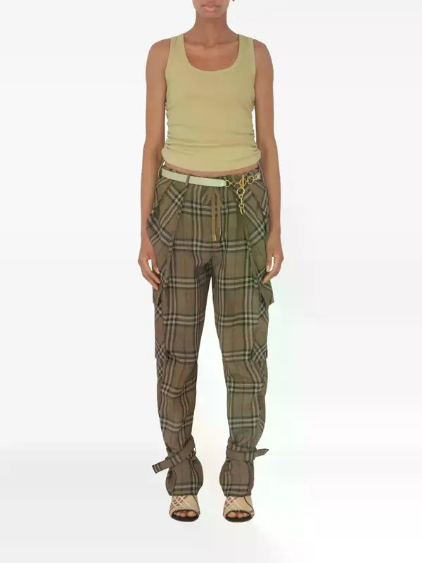 Burberry Silk-blend Trousers