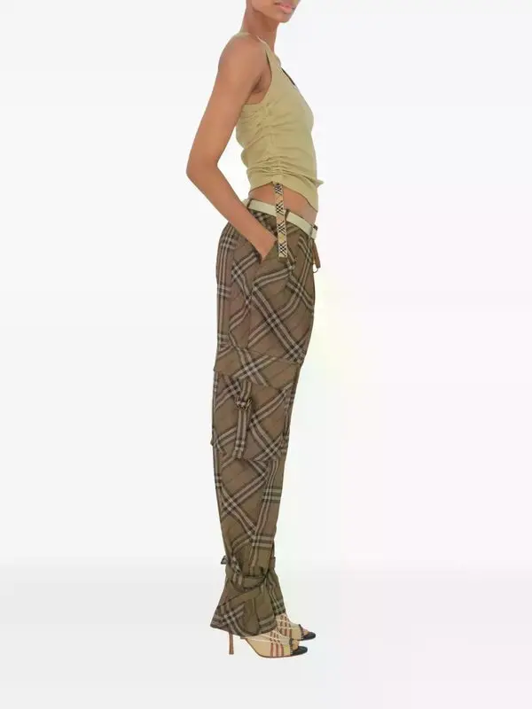 Burberry Silk-blend Trousers