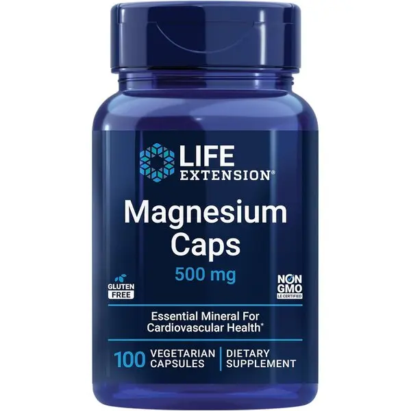 LIFE EXTENSION Magnesium Caps 100 Capsules - One-color