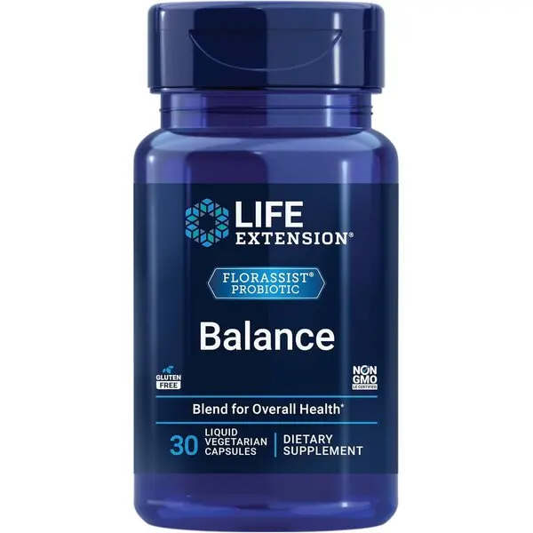 LIFE EXTENSION Florassist Balance 30 Capsules - One-color
