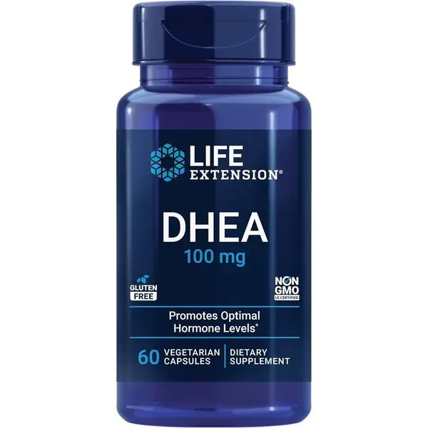 LIFE EXTENSION Dhea 100mg 60 Capsules - One-color
