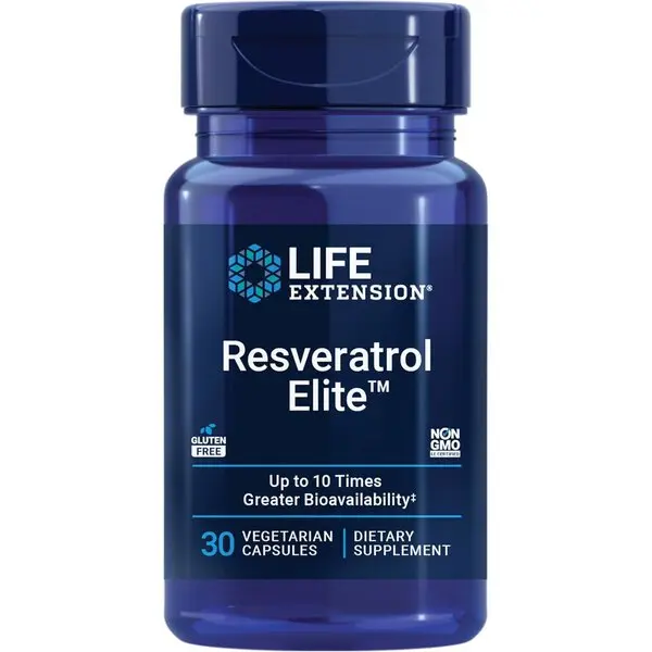 LIFE EXTENSION Resveratrol Elite 30 Capsules - One-color
