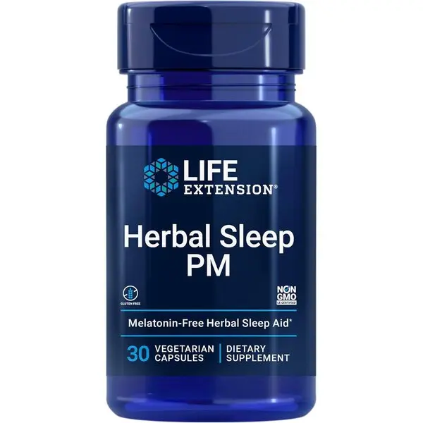 LIFE EXTENSION Herbal Sleep Pm 30 Capsules - One-color