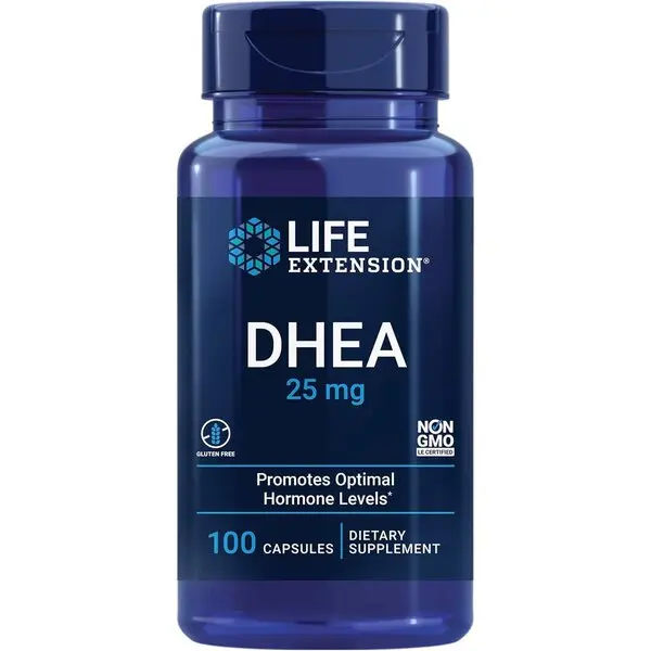 LIFE EXTENSION Dhea 25mg 100 Capsules