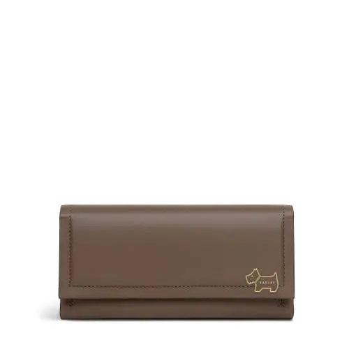 RADLEY Heritage Lane Flapover Wallet - Coffee