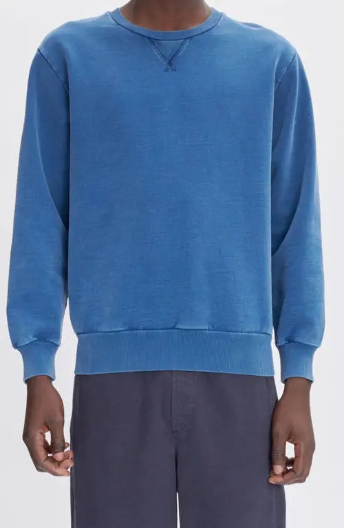 A.p.c. Sweat Label Garment Dye Sweatshirt