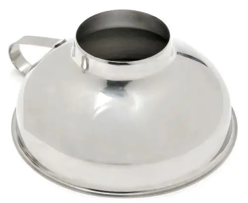KUCHENPROFI Wide Mouth Canning Funnel, Stainless Steel