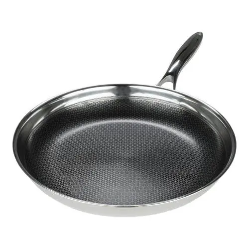 FRIELING Black Cube 11 Inch Stainless/nonstick Hybrid Fry Pan - Silver