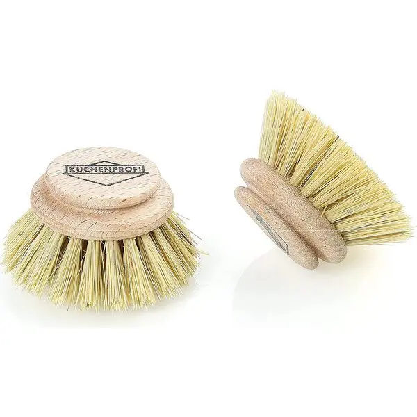 KUCHENPROFI Replacement Brush Refill For Classic Dish Washing Brush - Brown