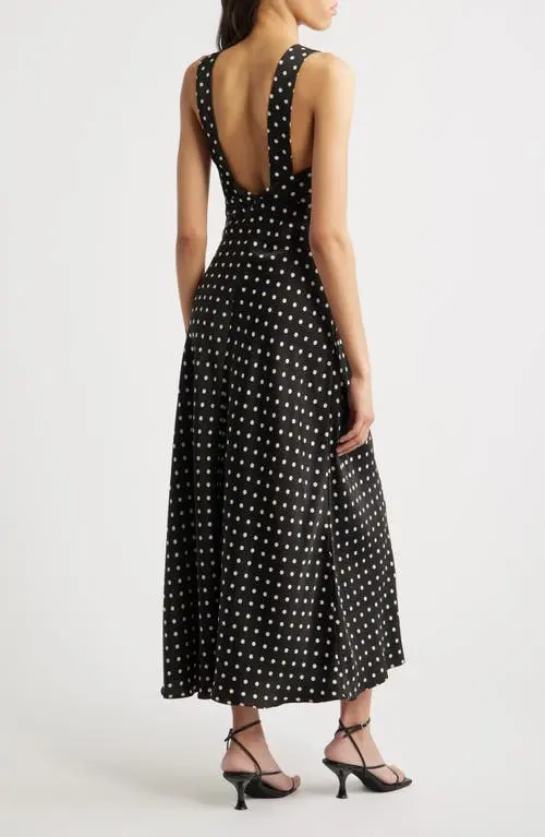 Lulus Julia Polka Dot Slipdress