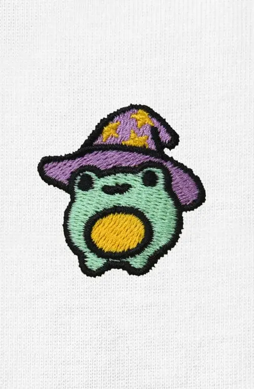 DALIX Sorcerer Frog Tee - White